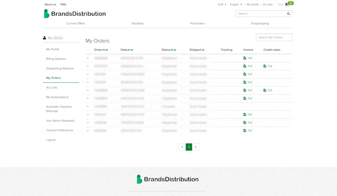 How to Place an Order | Brandsdistribution